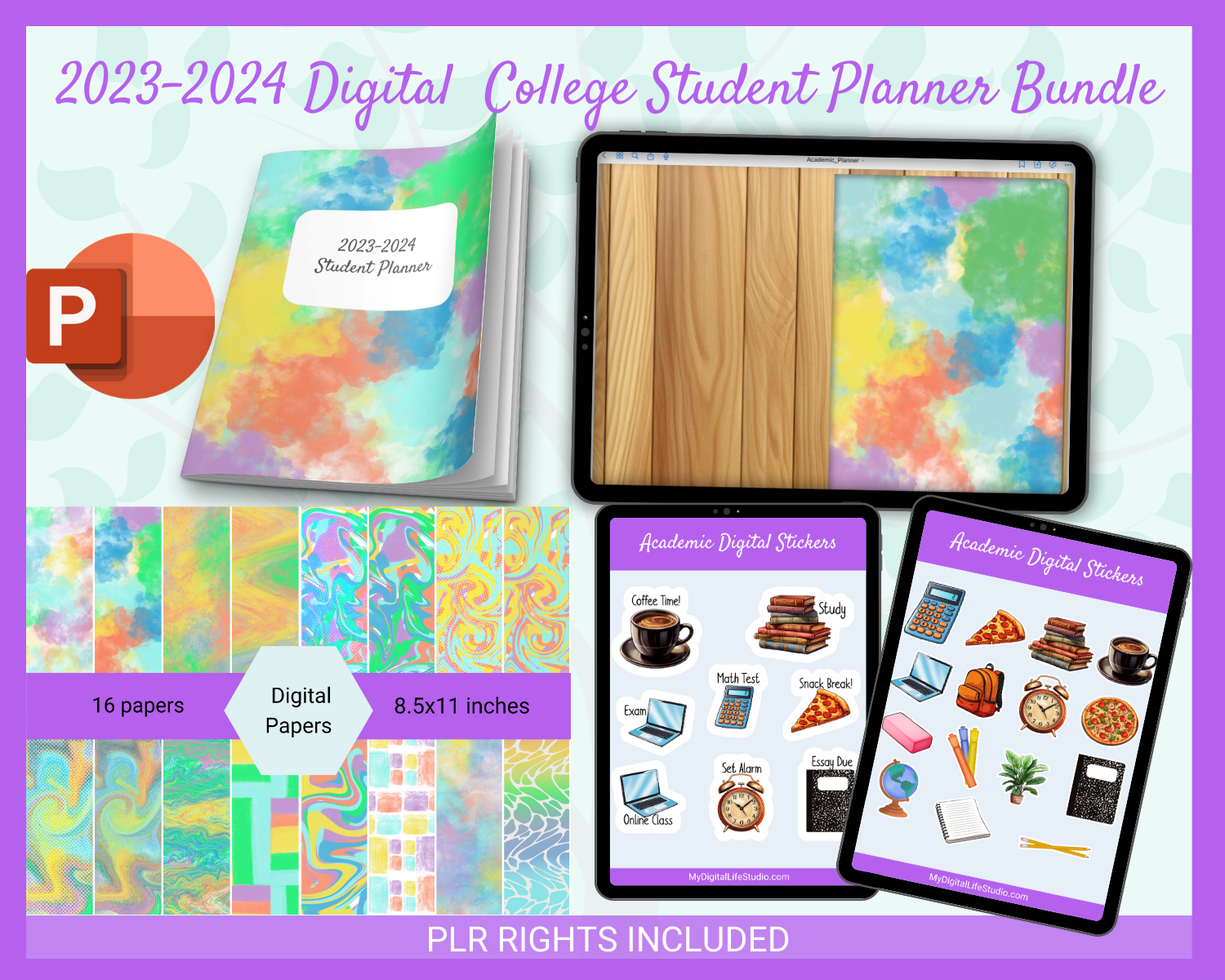 2023-2024 College Student Planner Printable $27, Digital $37, Bundle ...